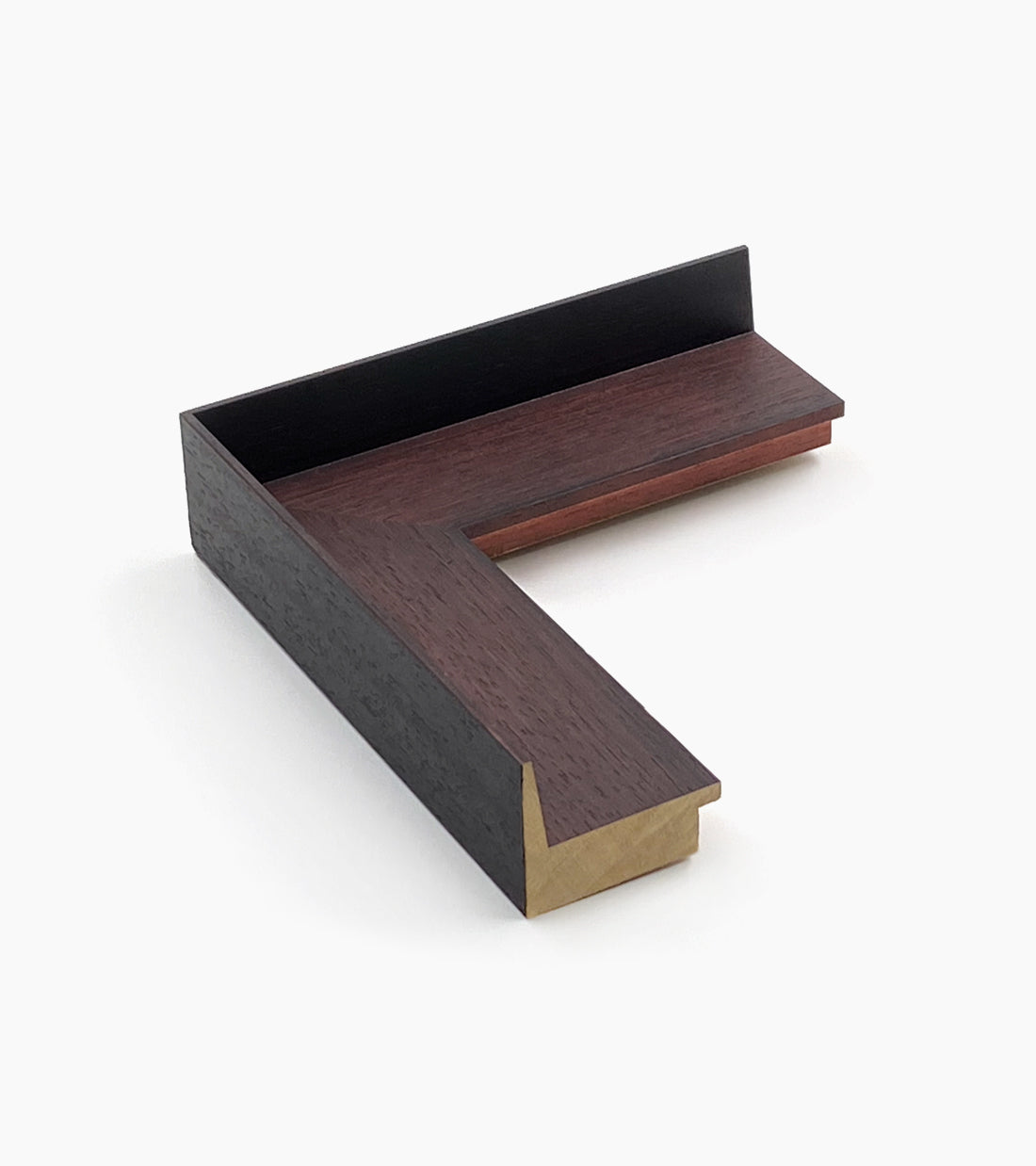 Quality Obeche Picture Frame rosewood, hardwood.
